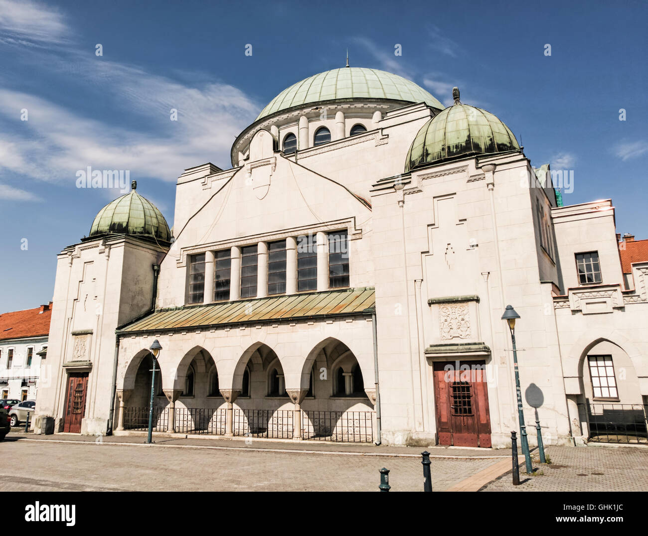Synagogue in Trencin, Slovak republic. Architectural theme. Place for ...