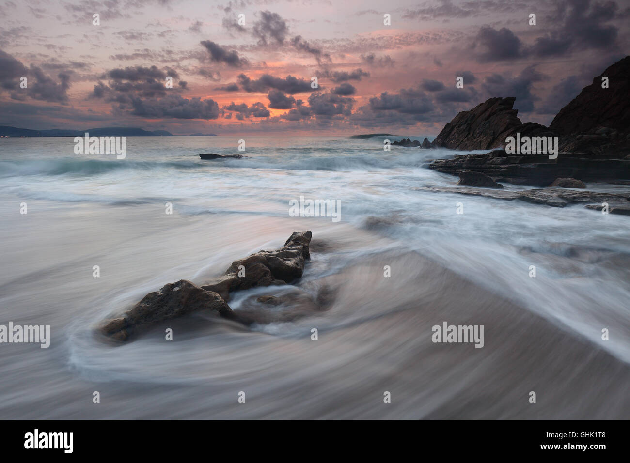 Azkorri beach hi-res stock photography and images - Alamy