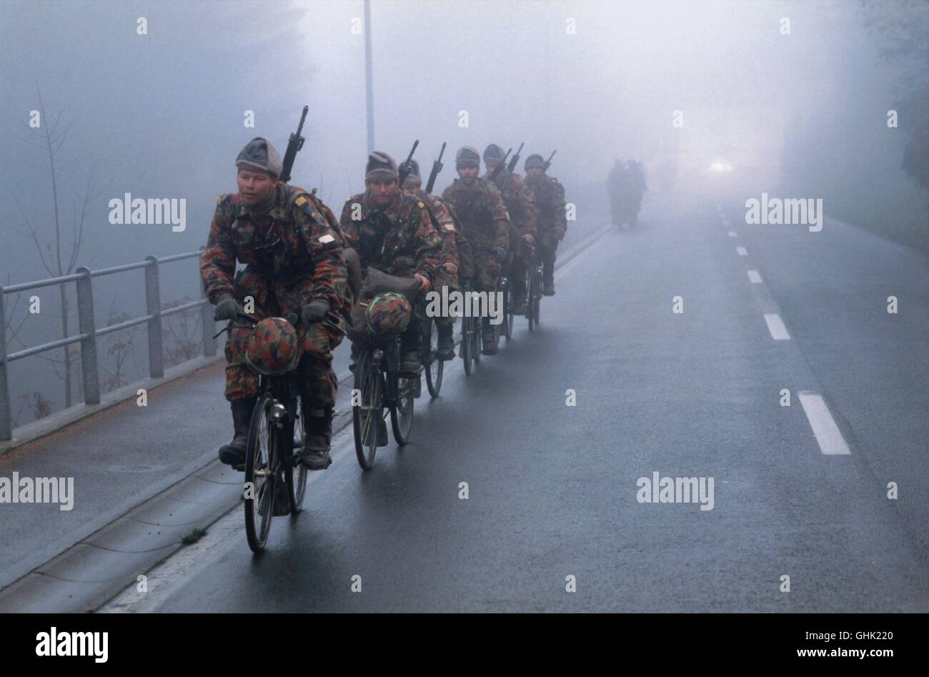 Swiss Armed Forces, Infantry Bicycle Regiment exercises Stock Photo - Alamy