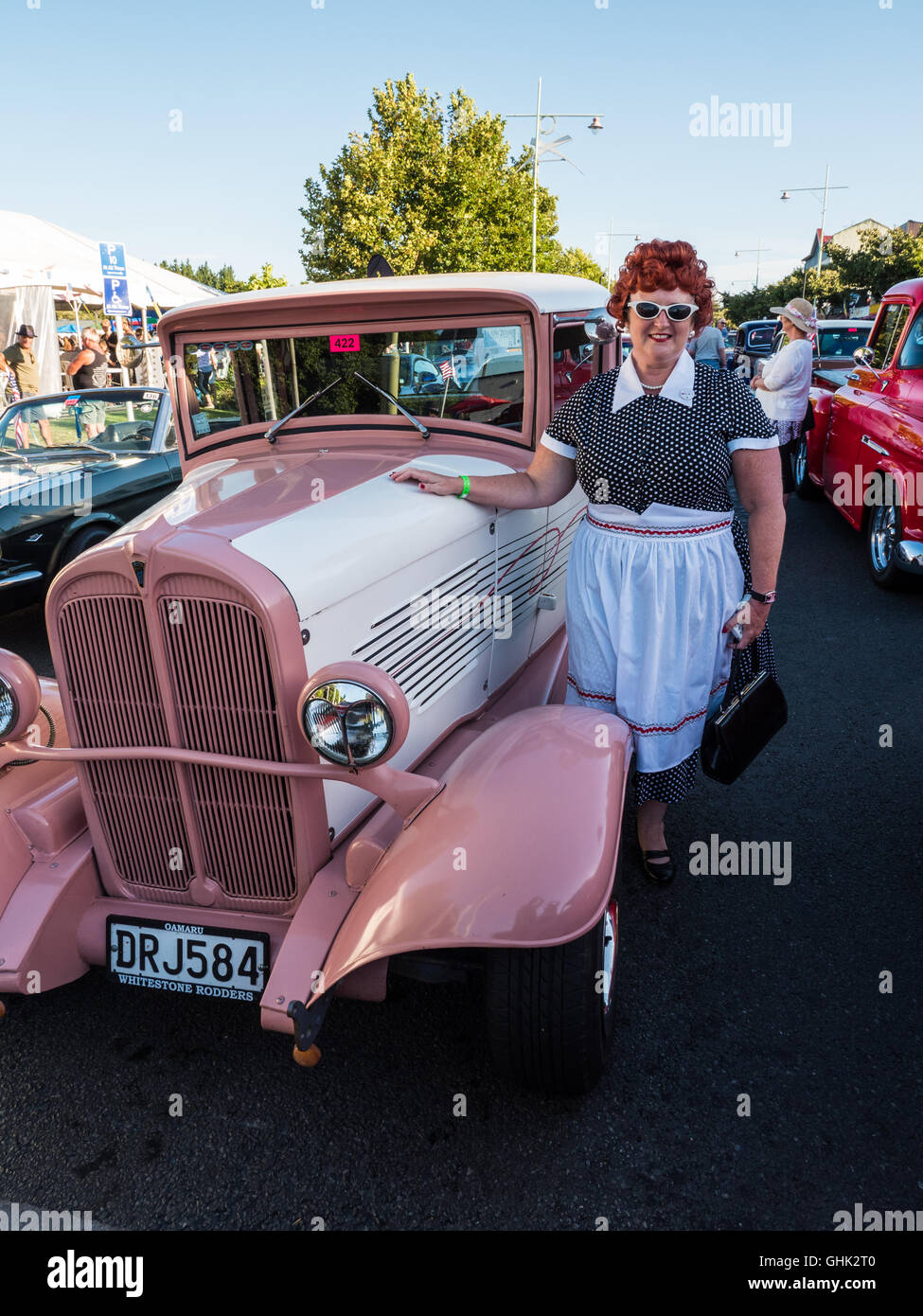 Pink Lady Car High Resolution Stock Photography and Images - Alamy