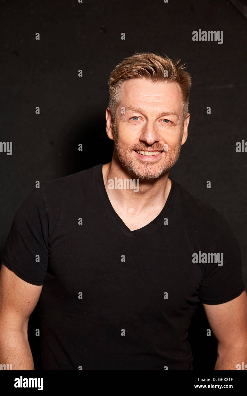 Portrait of male Stock Photo - Alamy