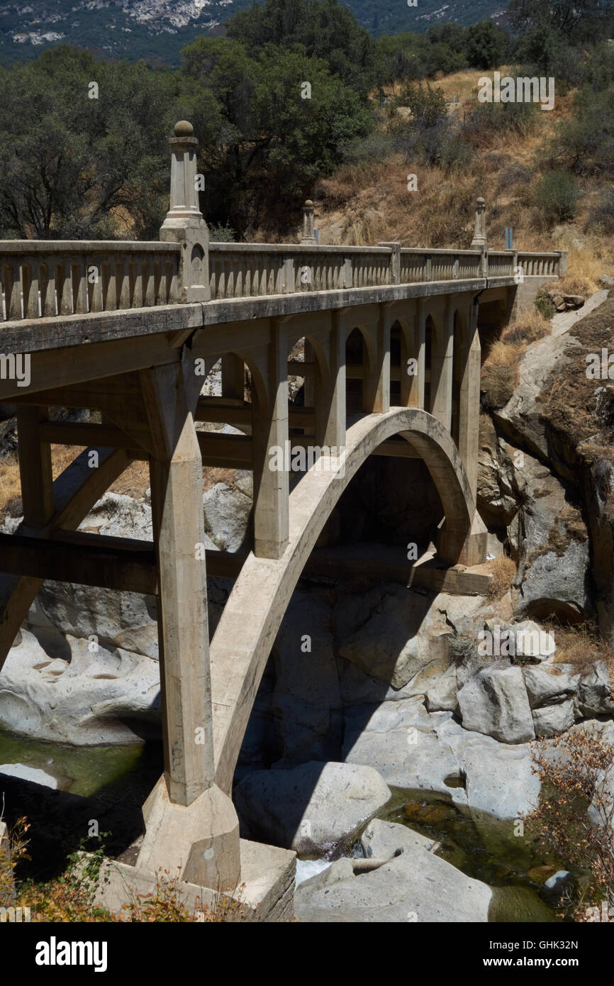 Kaweah River Bridge. USA Stock Photo - Alamy