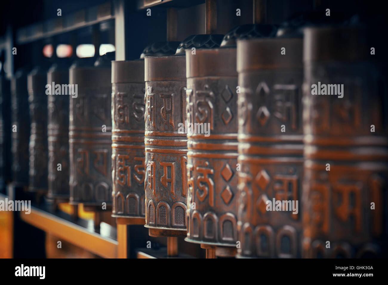 Japanese shrine bell hi-res stock photography and images - Alamy