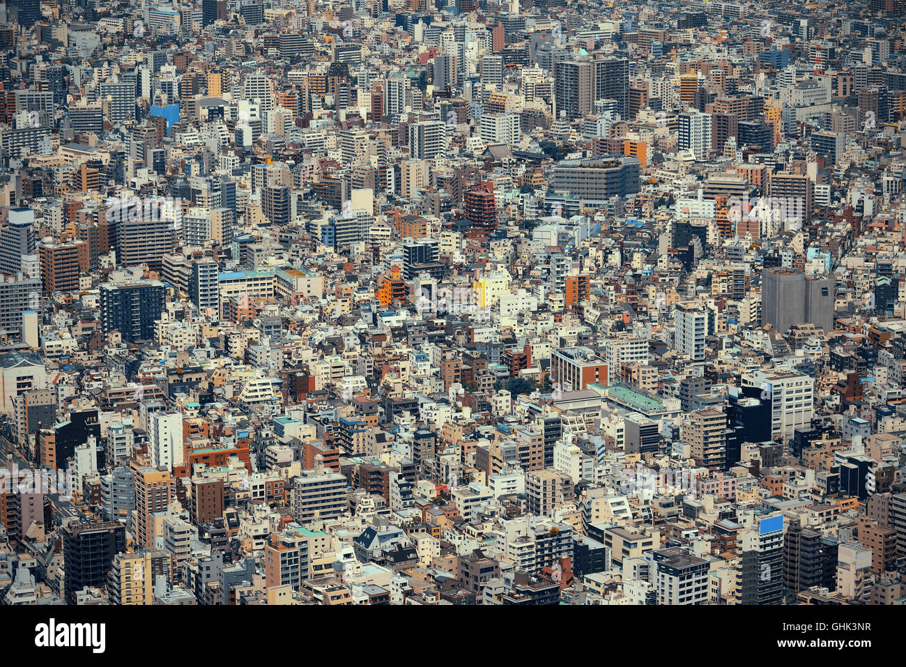 Tokyo urban rooftop view background, Japan Stock Photo - Alamy