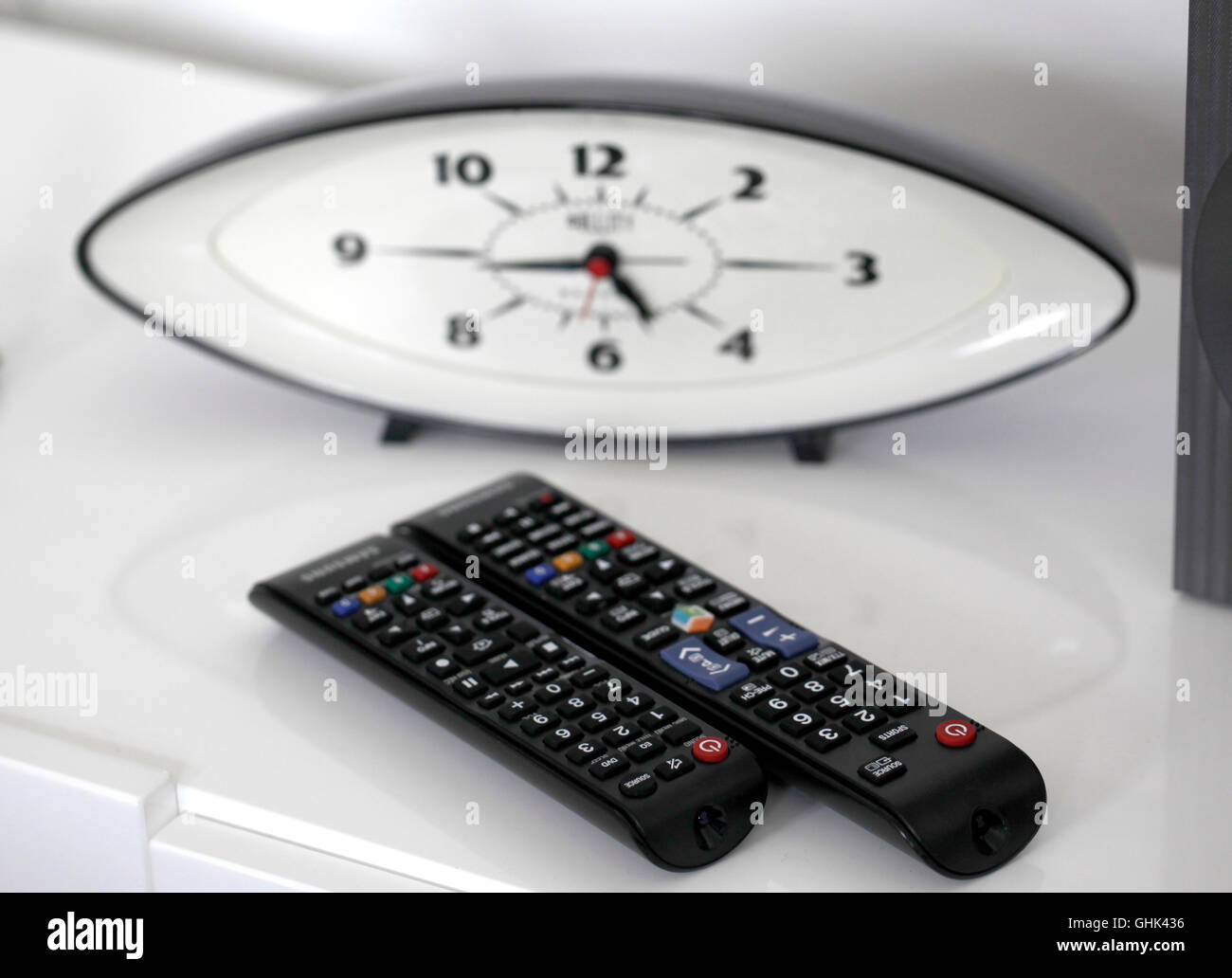 Retro tv table and controller hi-res stock photography and images - Alamy