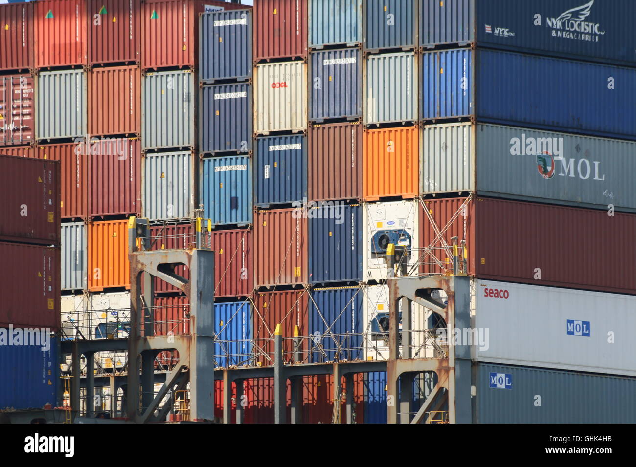Container freight containers goods hi-res stock photography and images ...
