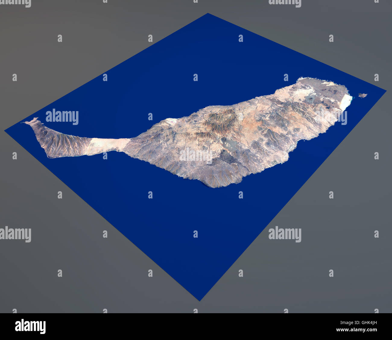 Satellite view canary islands hi-res stock photography and images - Alamy