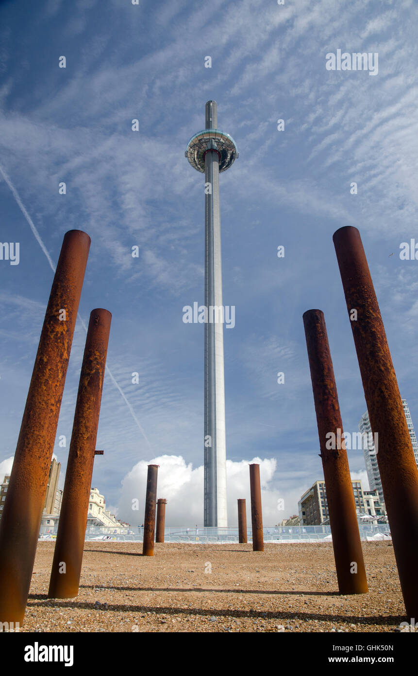 Brighton tower view hi-res stock photography and images - Alamy