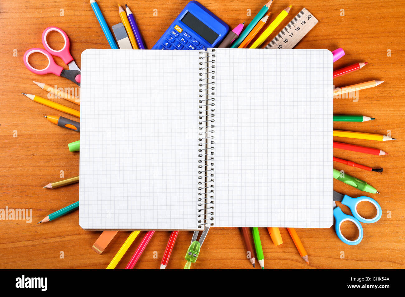 Pencil ruler compass calculator hi-res stock photography and images - Alamy