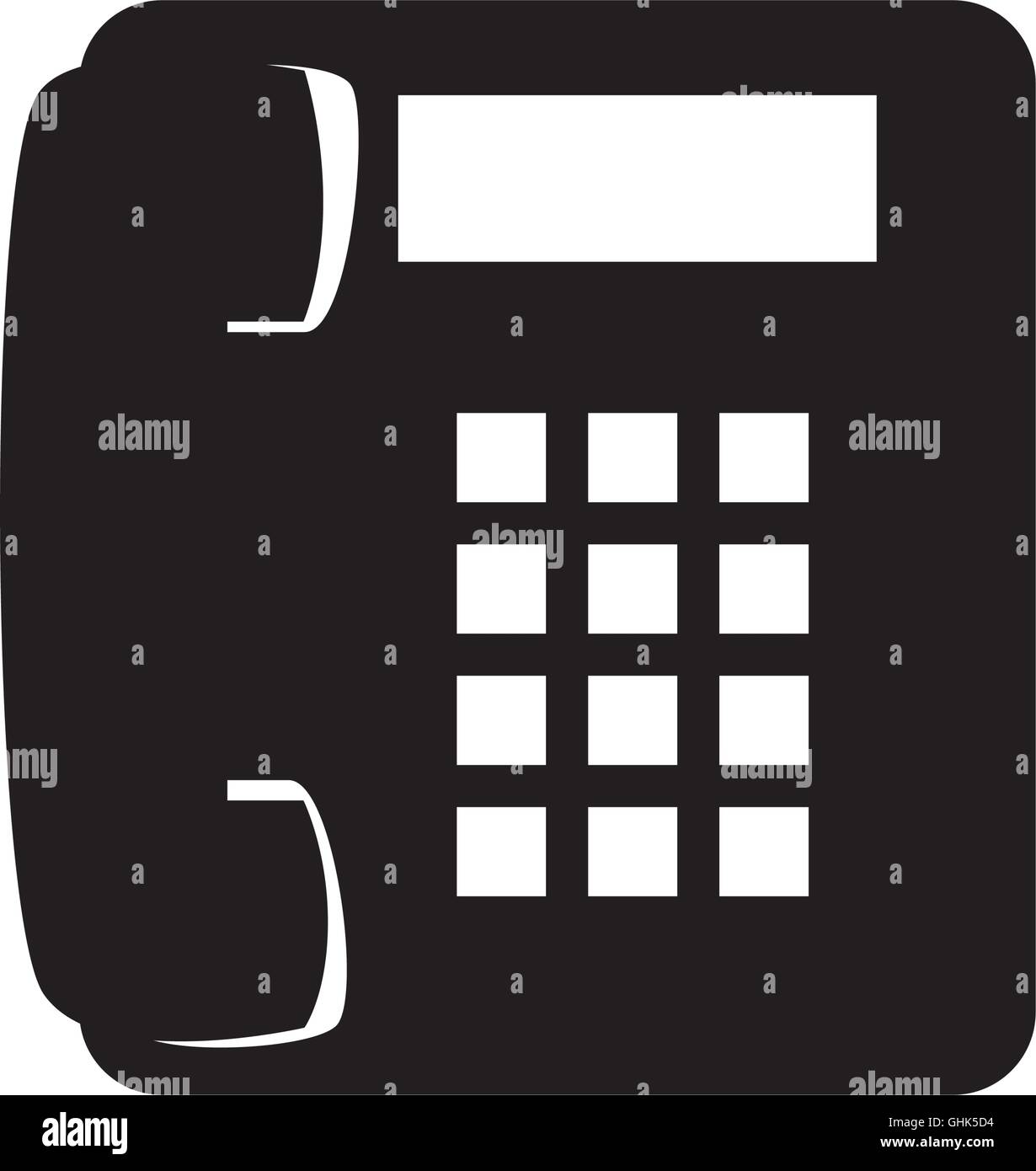 phone telephone call line supplies icon vector graphic Stock Vector ...