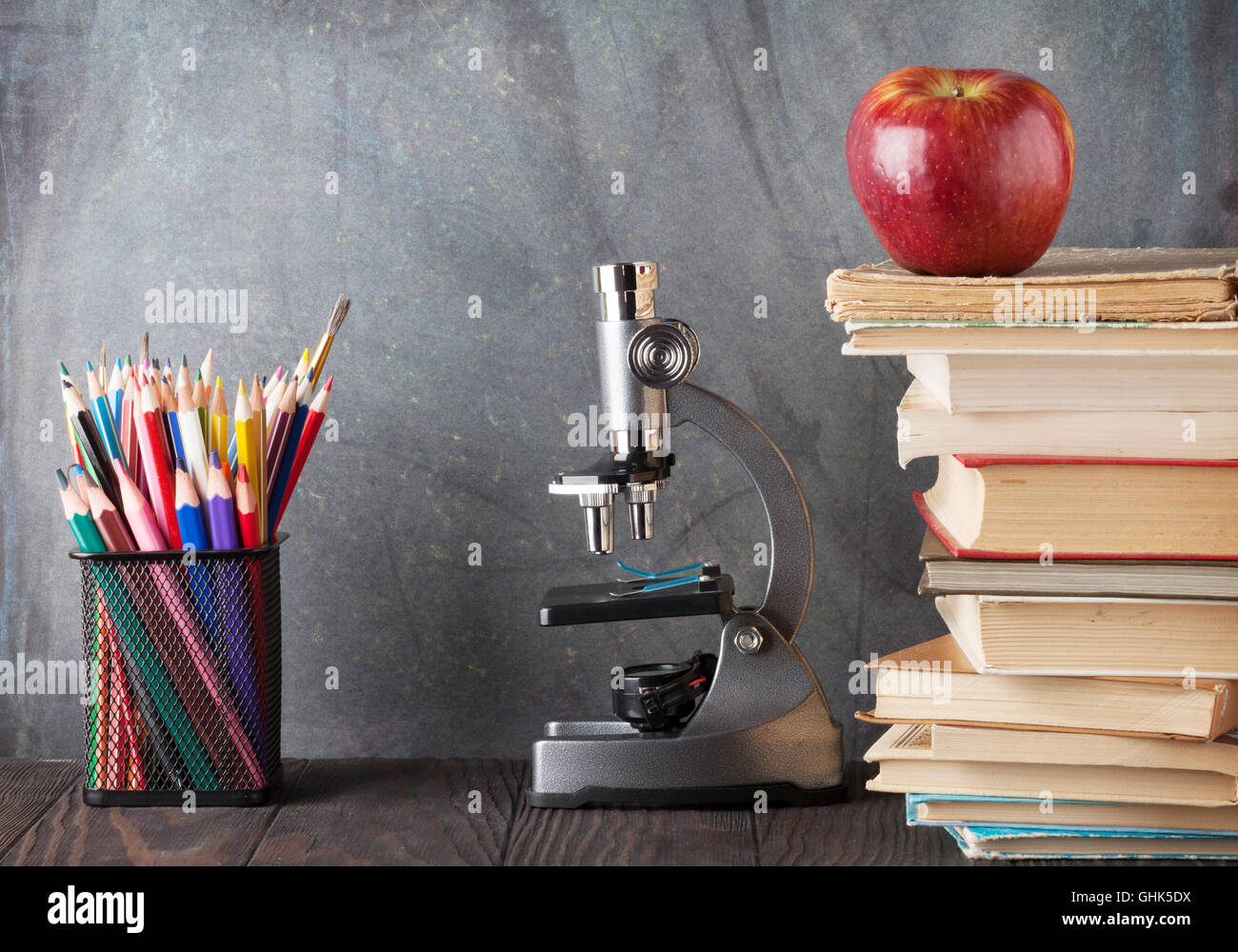 Pencil microscope hi-res stock photography and images - Alamy