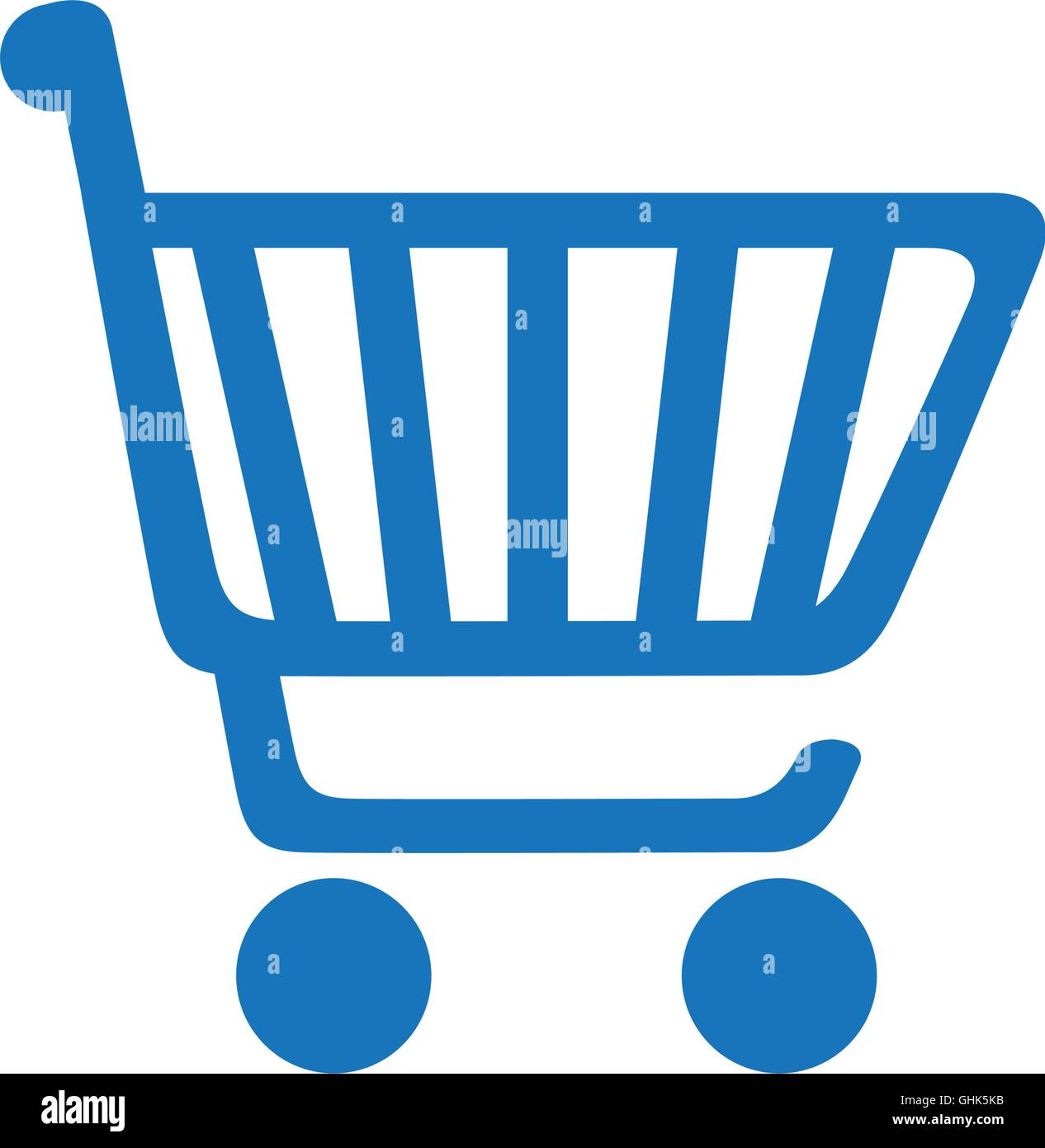 cart supermarket shopping icon vector graphic Stock Vector Image & Art ...