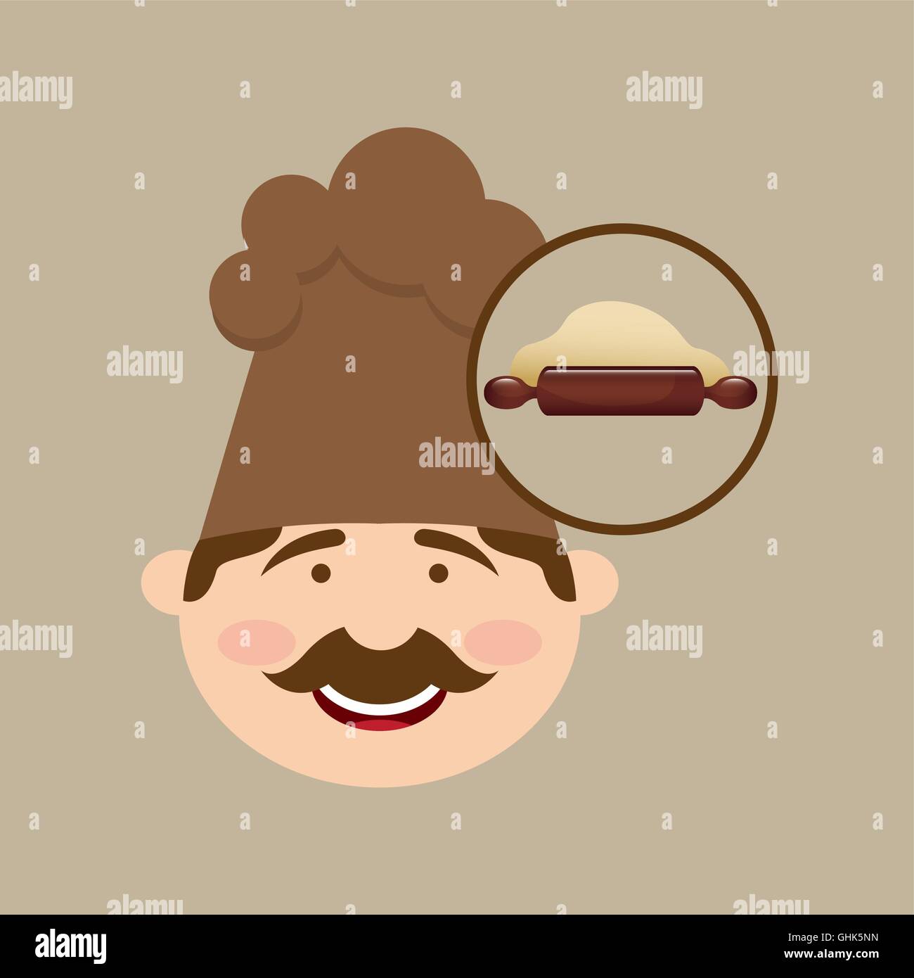Bread making ingredients Stock Vector Images - Alamy