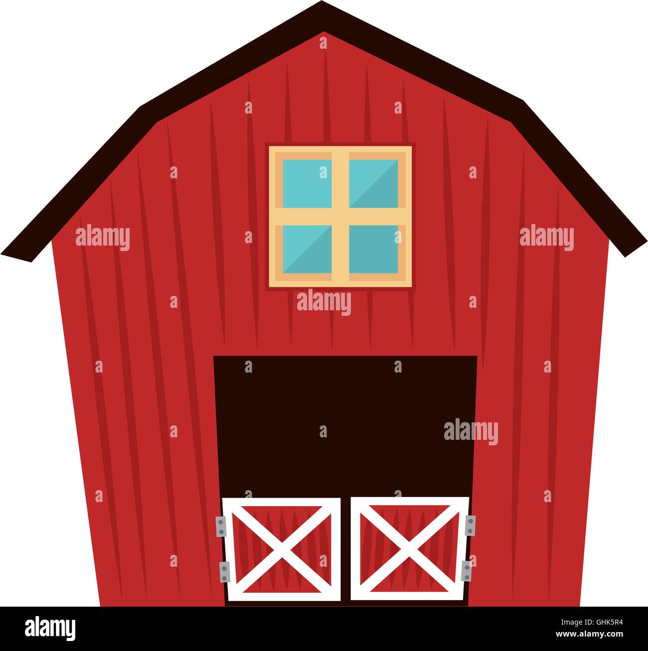 barn house farm ranch icon vector graphic Stock Vector Image & Art - Alamy