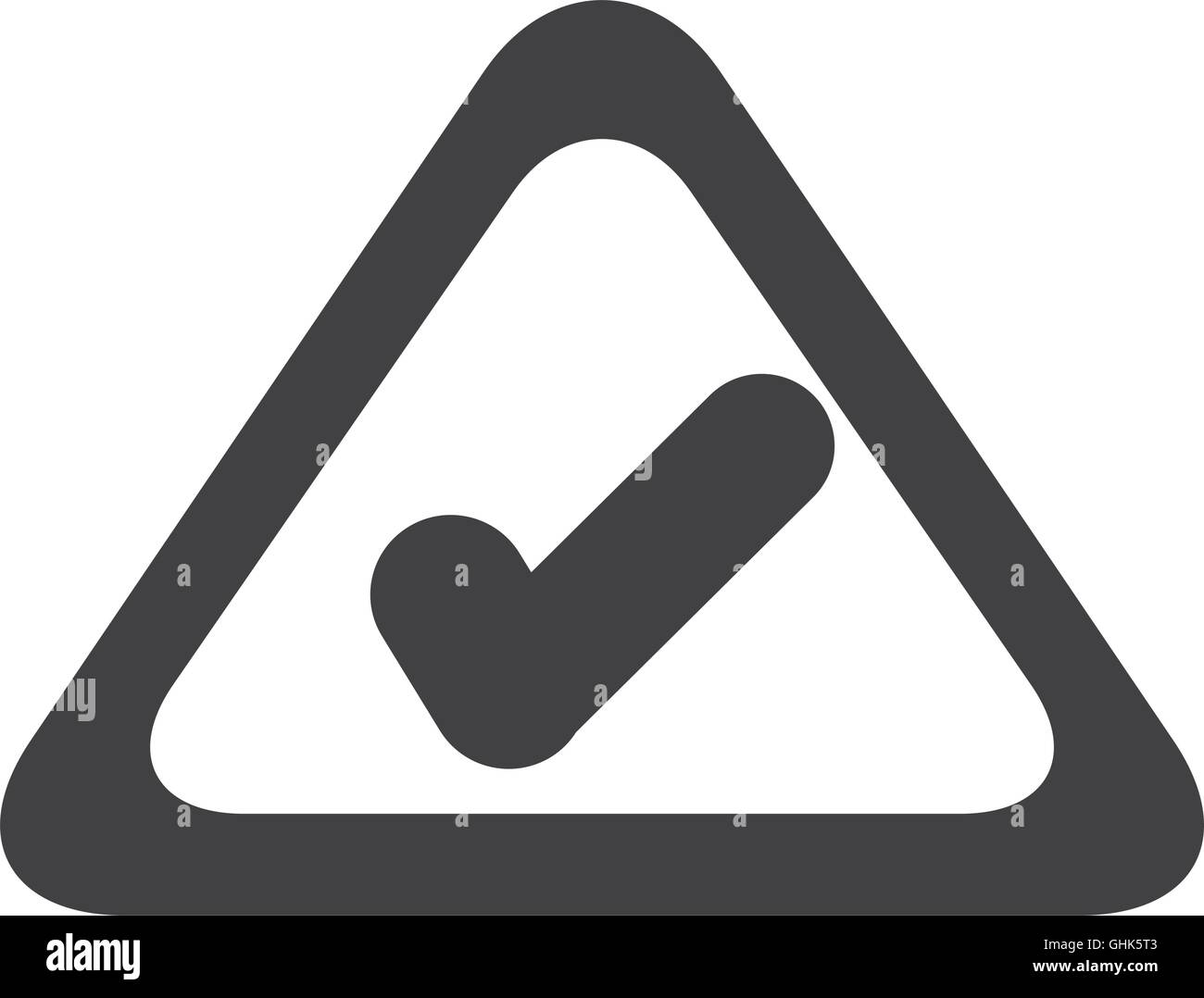 chek sign mark icon vector graphic Stock Vector Image & Art - Alamy