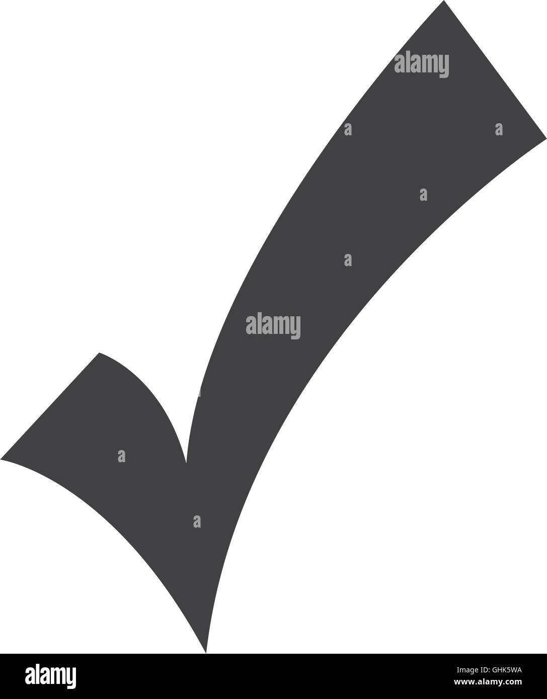 check mark confirm sign icon vector graphic Stock Vector Image & Art ...