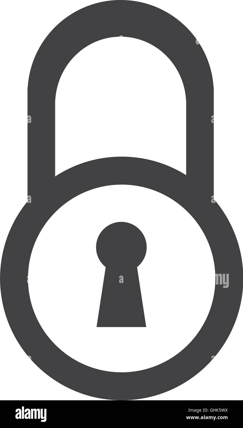 lock security closed icon vector graphic Stock Vector Image & Art - Alamy