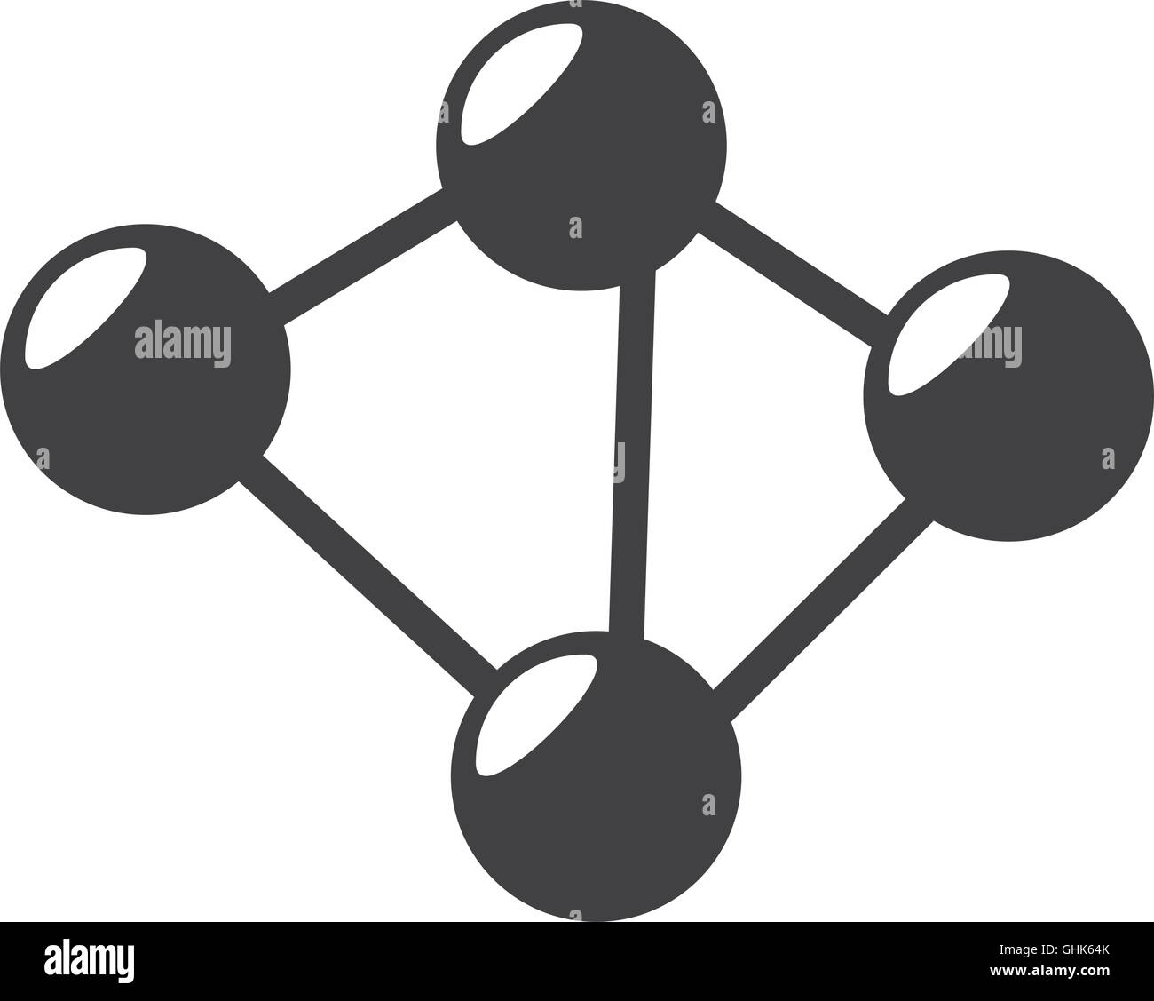 molecule atom chemical icon vector graphic Stock Vector Image & Art - Alamy