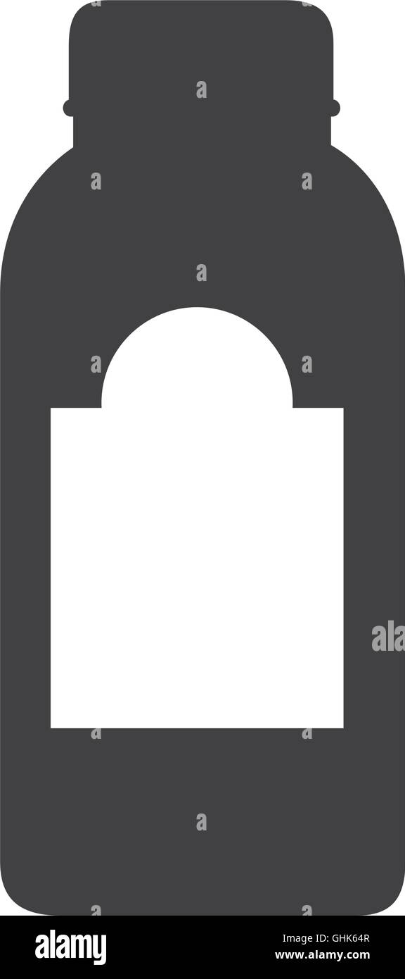 bottle container recipient icon vector graphic Stock Vector Image & Art ...