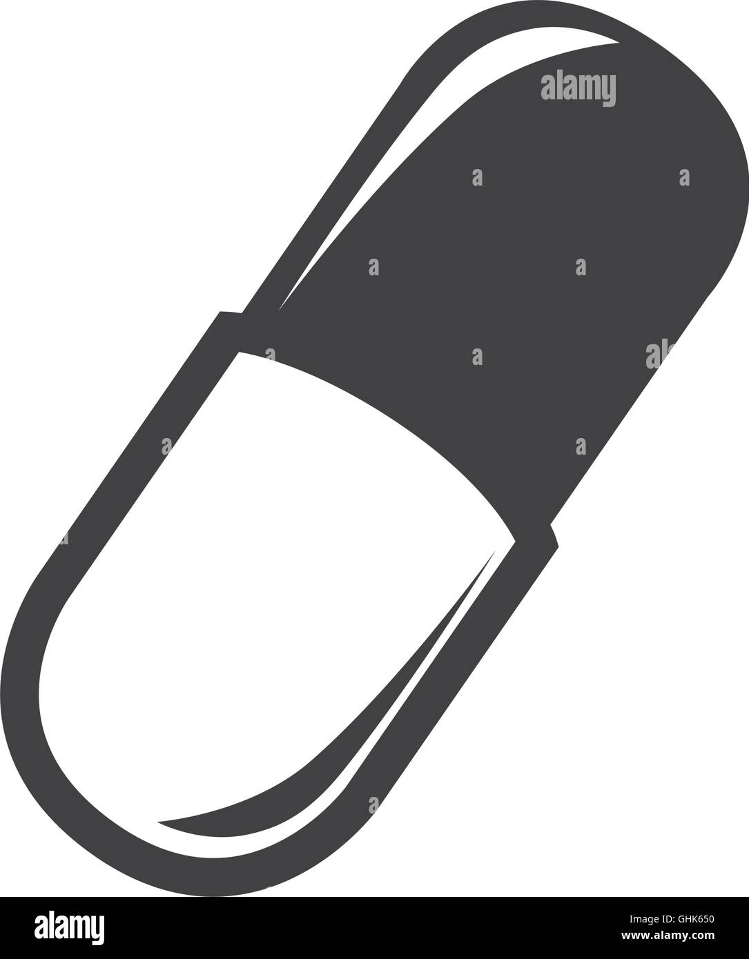 pill medicine medication icon vector graphic Stock Vector Image & Art ...