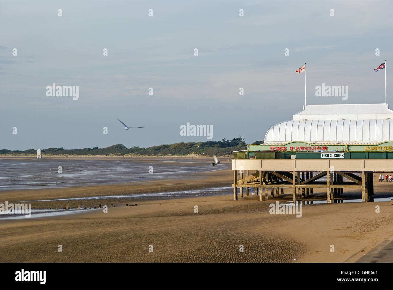 Burnham pier hi-res stock photography and images - Alamy