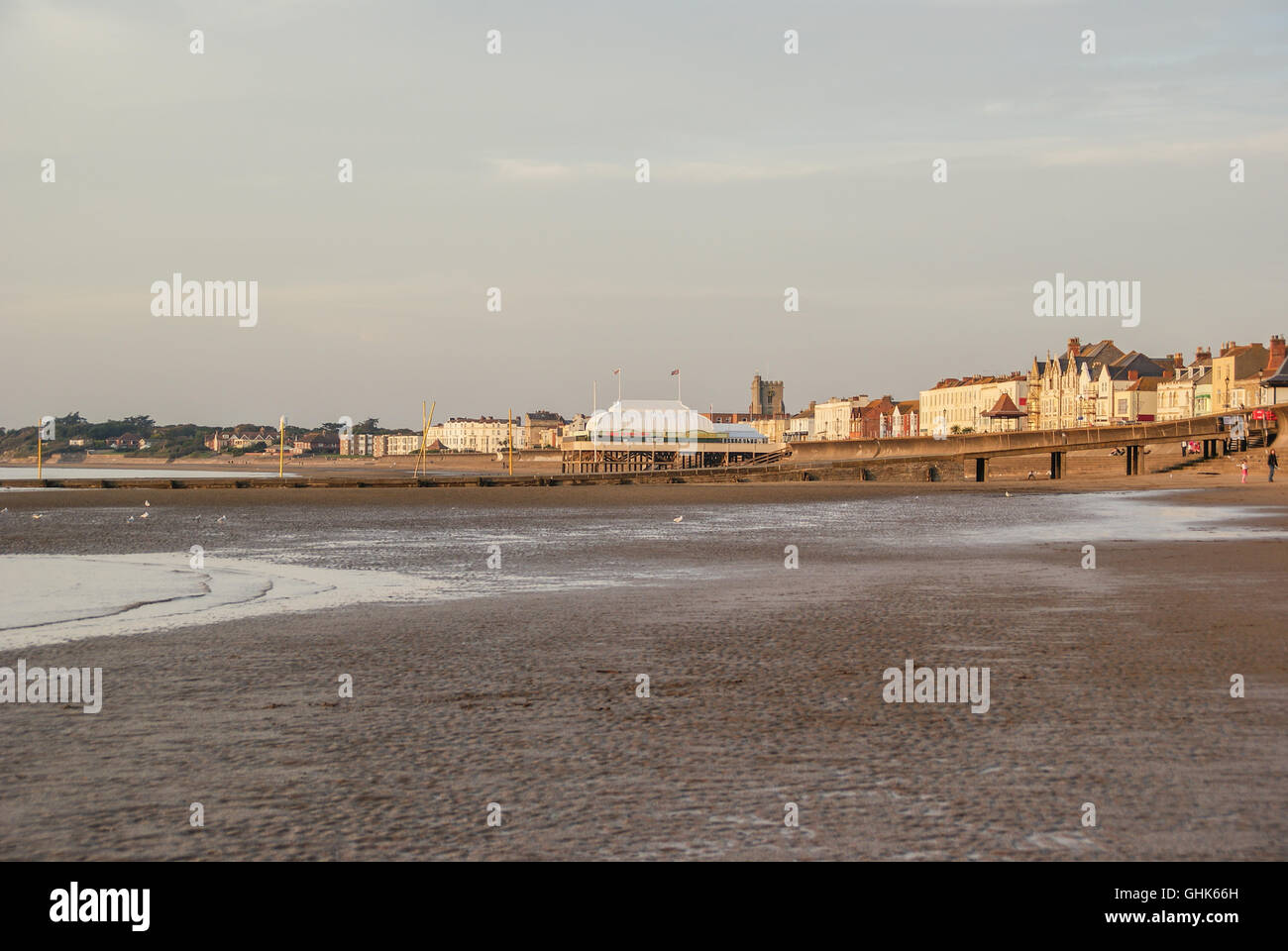 Burnham on sea pier hi-res stock photography and images - Alamy