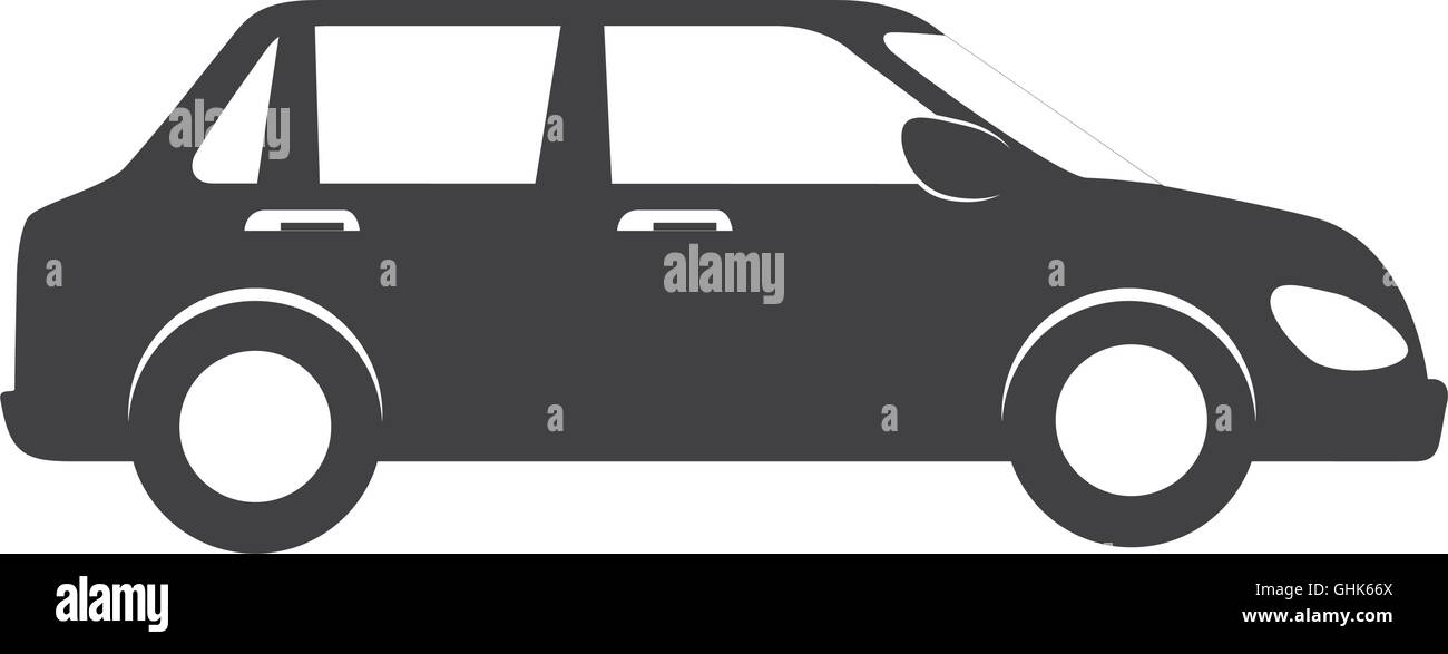 car side machine automobile auto vehicle icon vector graphic Stock ...