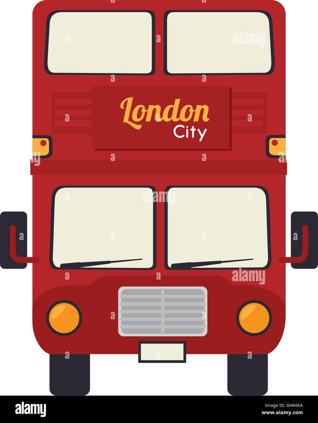 london bus uk icon vector graphic Stock Vector Image & Art - Alamy