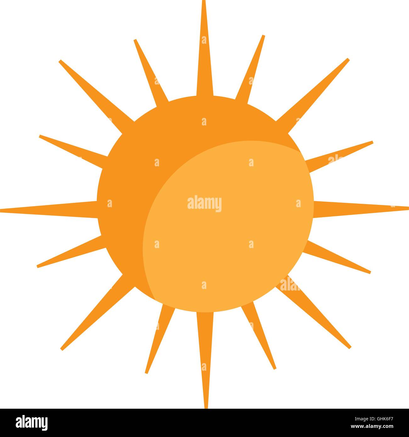 sun light sunlight icon vector graphic Stock Vector Image & Art - Alamy