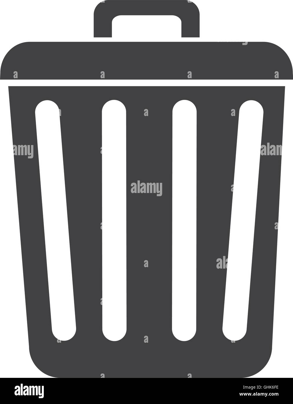 trash can recycling icon vector graphic Stock Vector Image & Art - Alamy