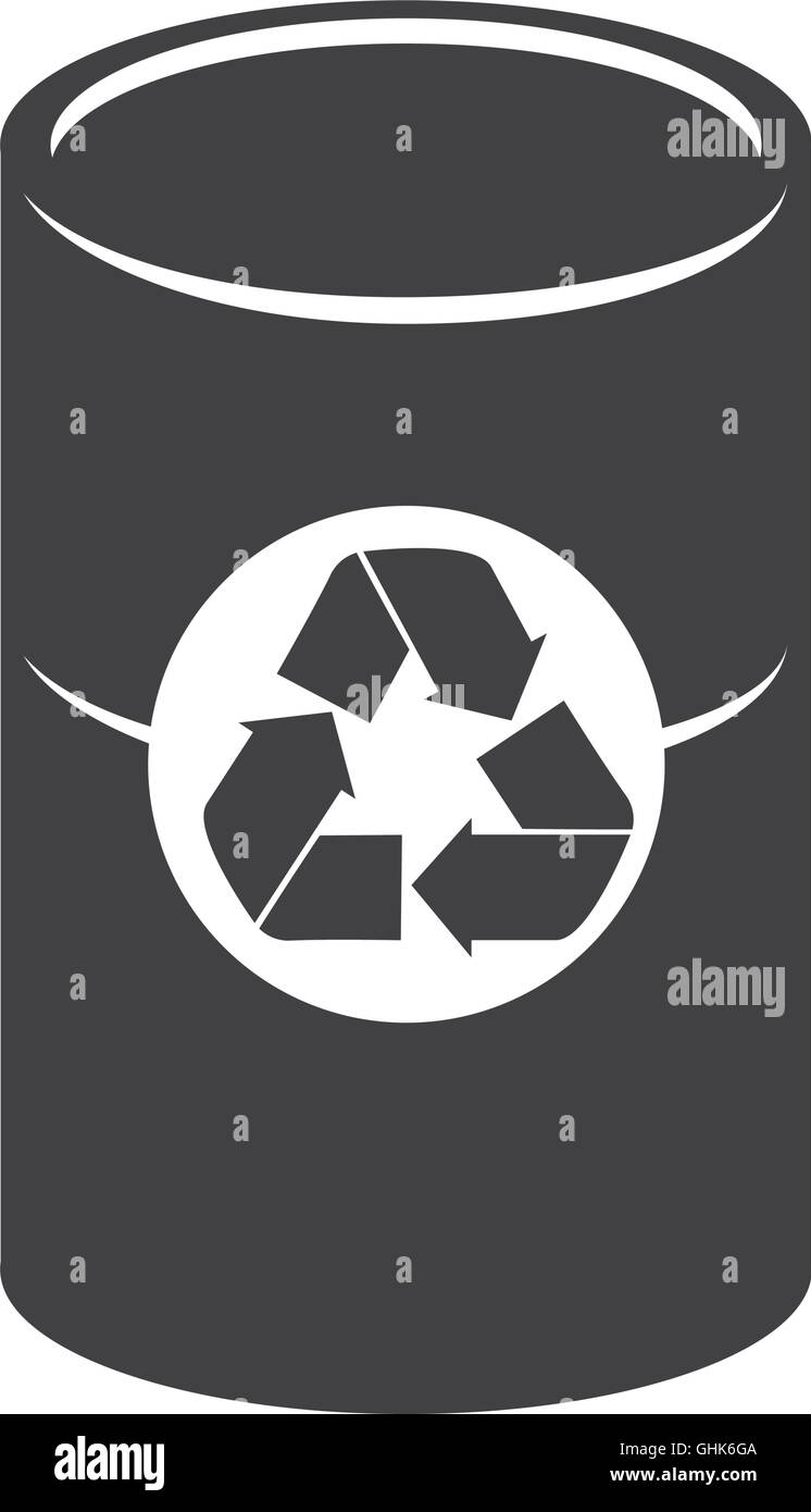 trash can recycling icon vector graphic Stock Vector Image & Art - Alamy