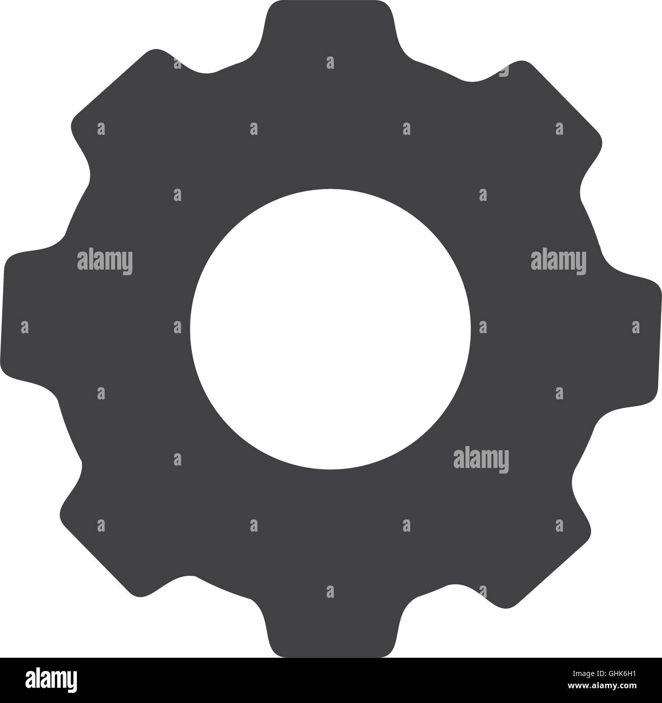 Toothed gear vector concept hi-res stock photography and images - Alamy