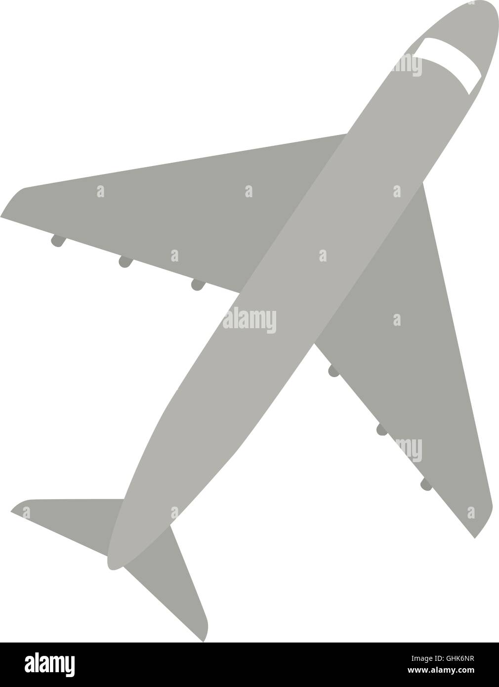 plane aeroplane top icon vector graphic Stock Vector Image & Art - Alamy