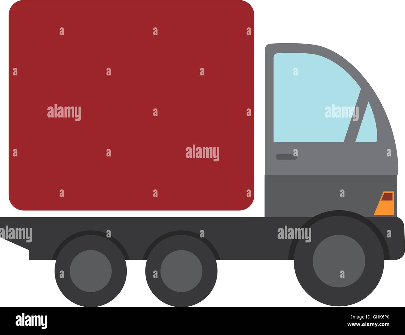 cargo truck delivery icon vector graphic Stock Vector Image & Art - Alamy
