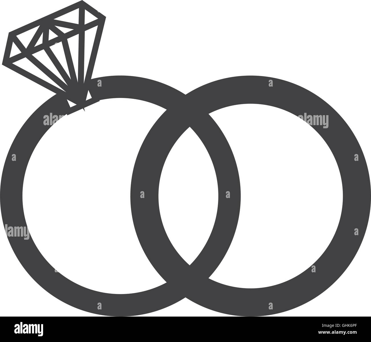 ring diamond wedding icon vector graphic Stock Vector Image & Art - Alamy