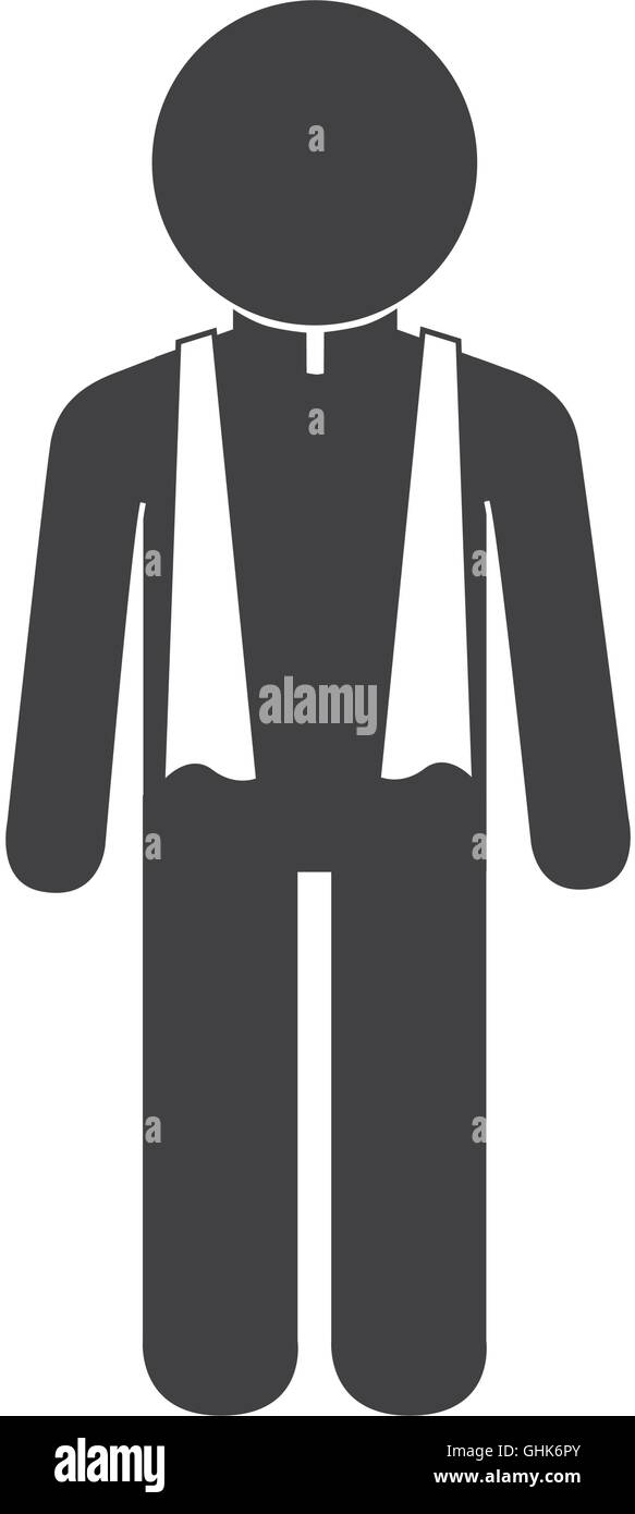 Cartoon Priest High Resolution Stock Photography and Images - Alamy