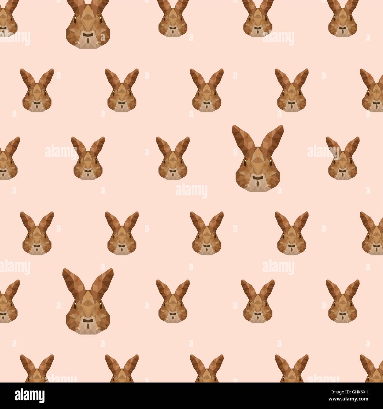 rabbit low poly Stock Vector Image & Art - Alamy