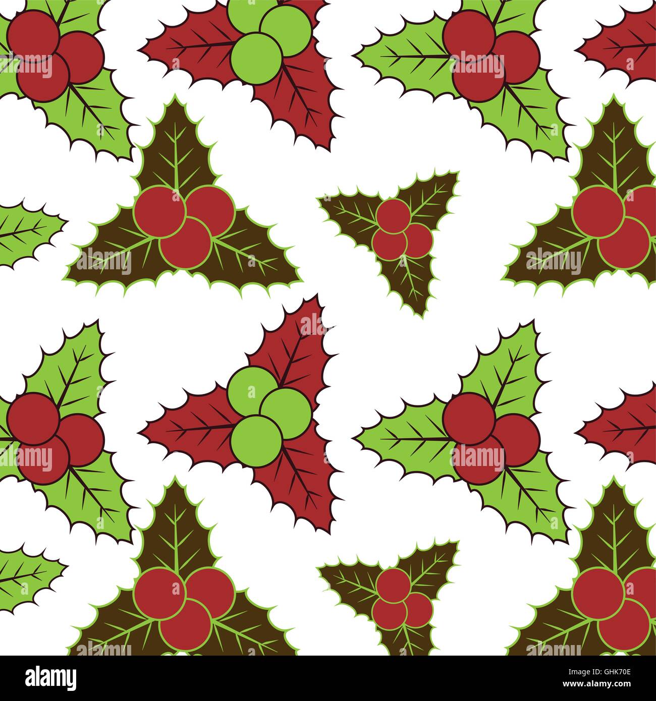christmas plant leaf icon vector graphic Stock Vector Image & Art - Alamy