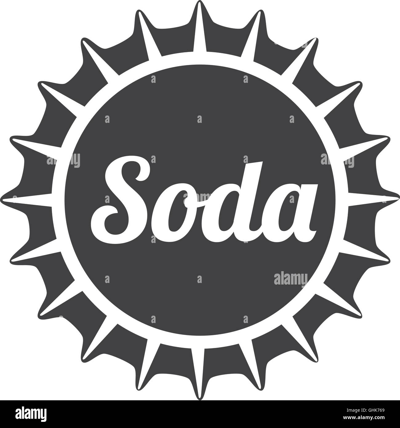 cap soda drink icon vector graphic Stock Vector Image & Art - Alamy