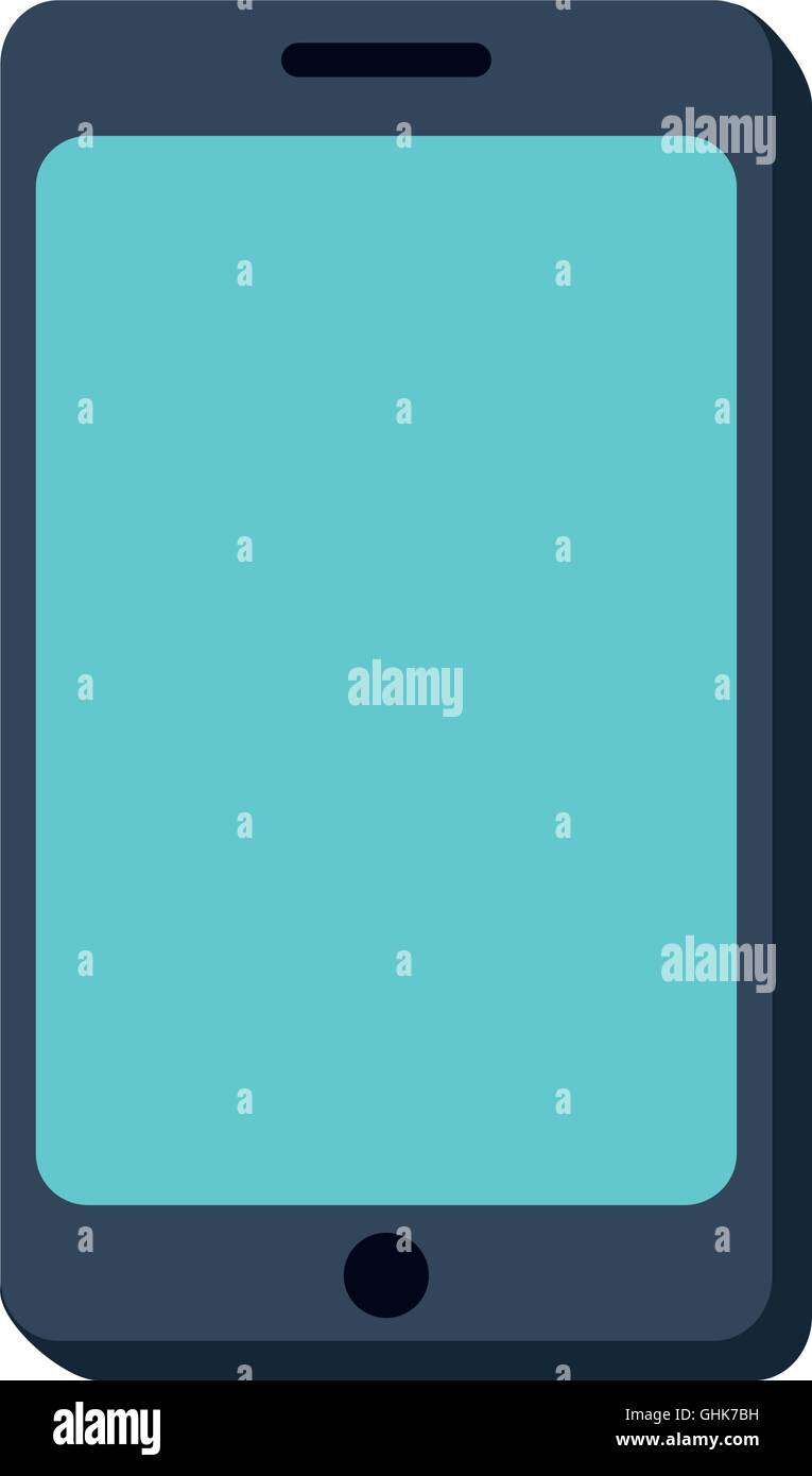 smartphone screen mobile phone icon vector graphic Stock Vector Image ...