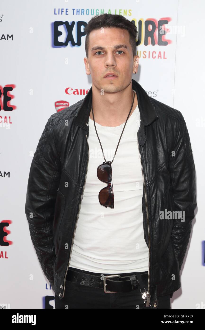 London.UK. Aaron Sidwell at Exposure the Musical: Life Through a Lens ...