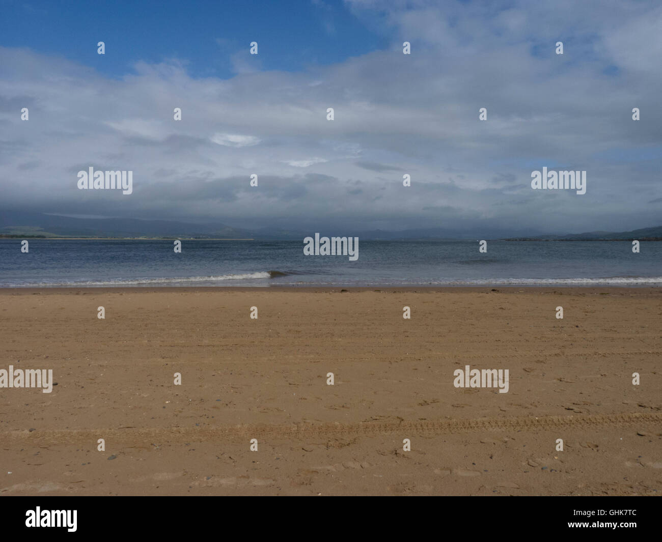 A beach at the Sandscale Haws Nature Reserve, Lake District, UK Stock ...