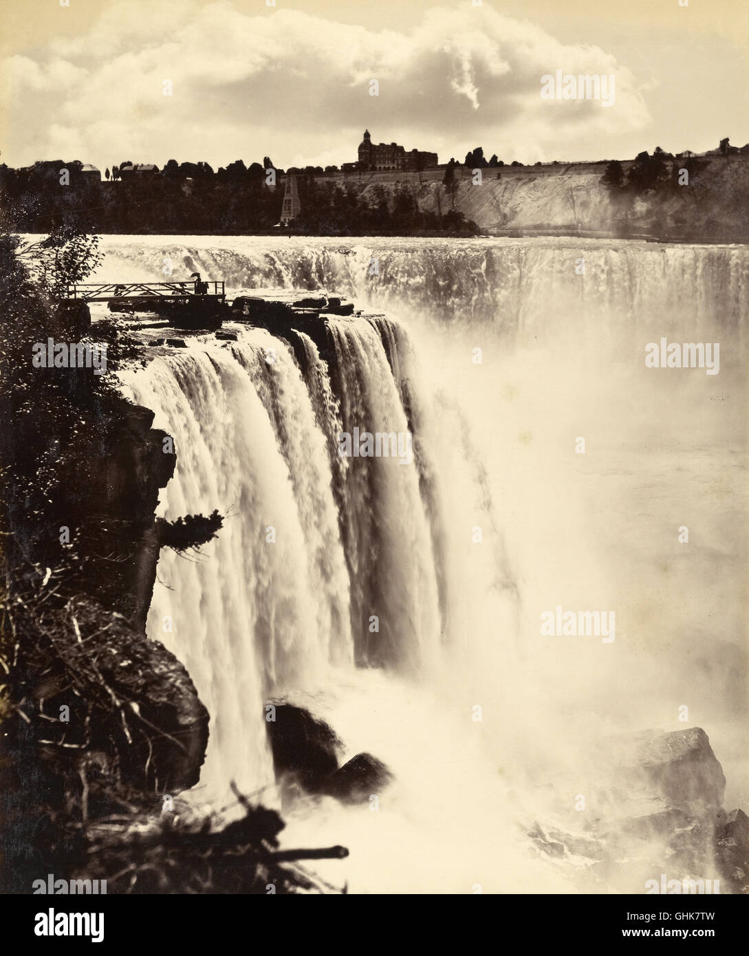Niagara Falls, 1888 Stock Photo - Alamy