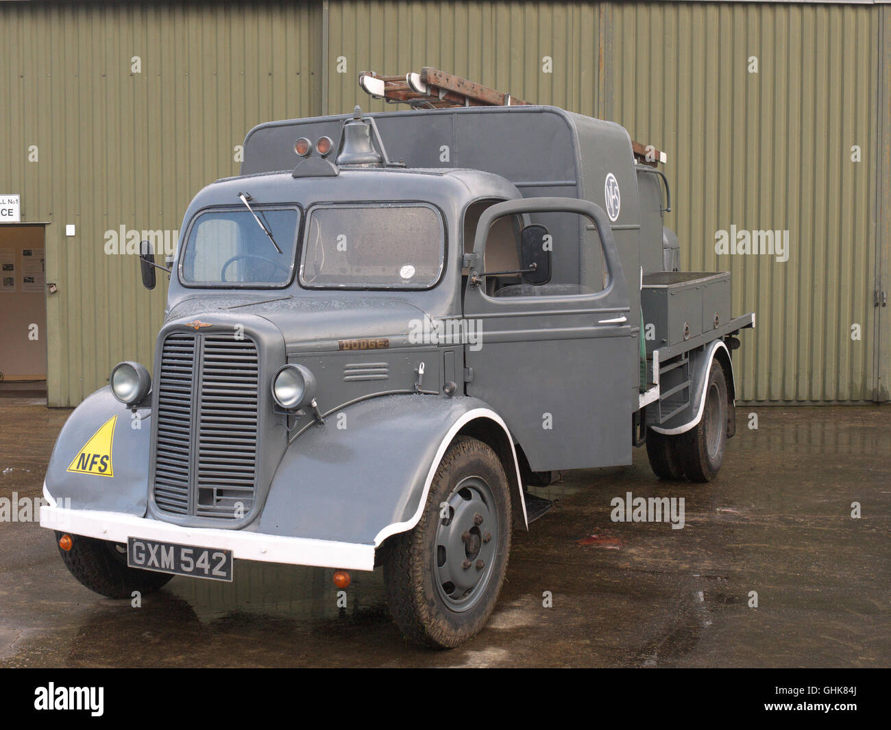 Vintage National Fire Service mobile water dam, this carried water to ...