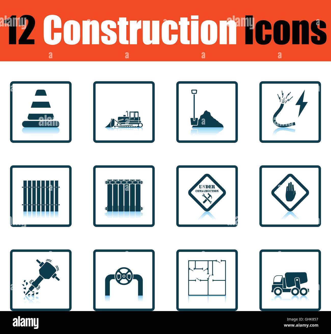 Brick cone Stock Vector Images - Alamy