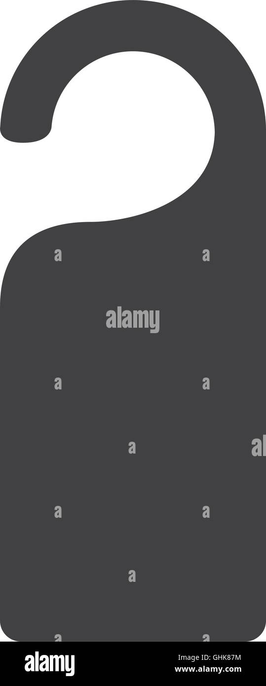 Door handle blank card Stock Vector Images - Alamy