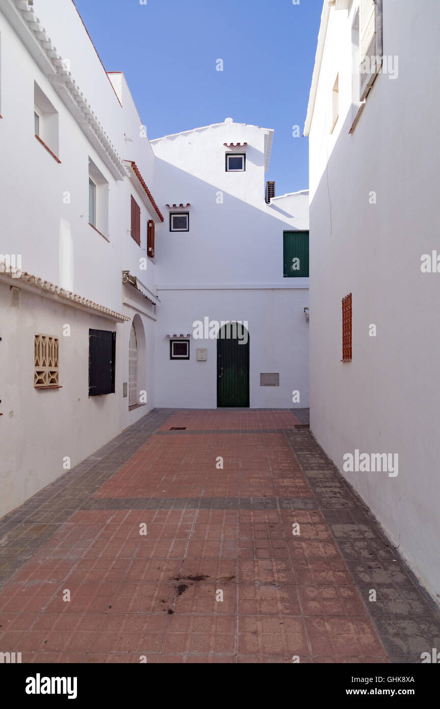 The village of S'algar on the southern tip of Menorca Stock Photo - Alamy