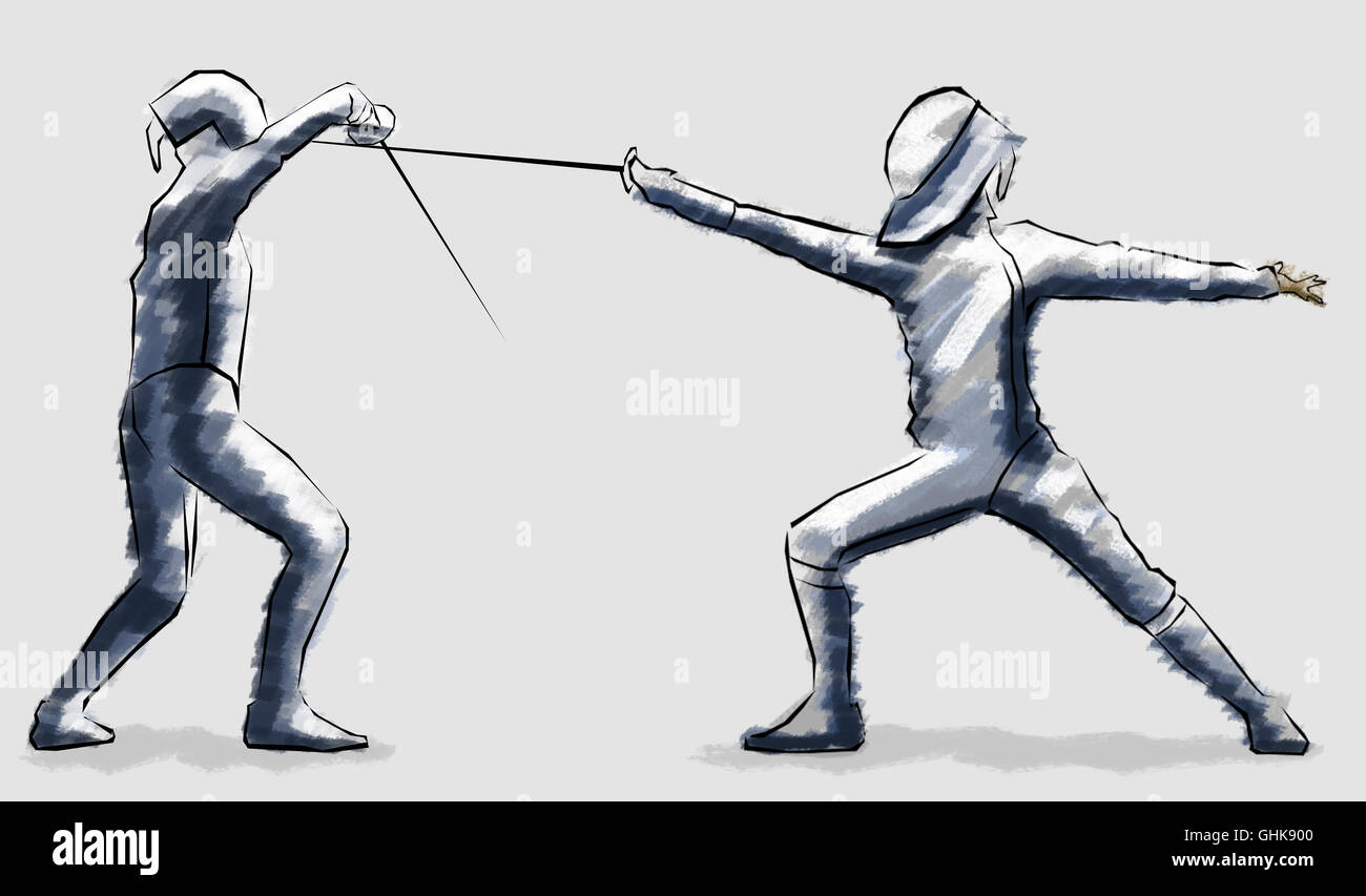 Fencing sword isolated hi-res stock photography and images - Alamy