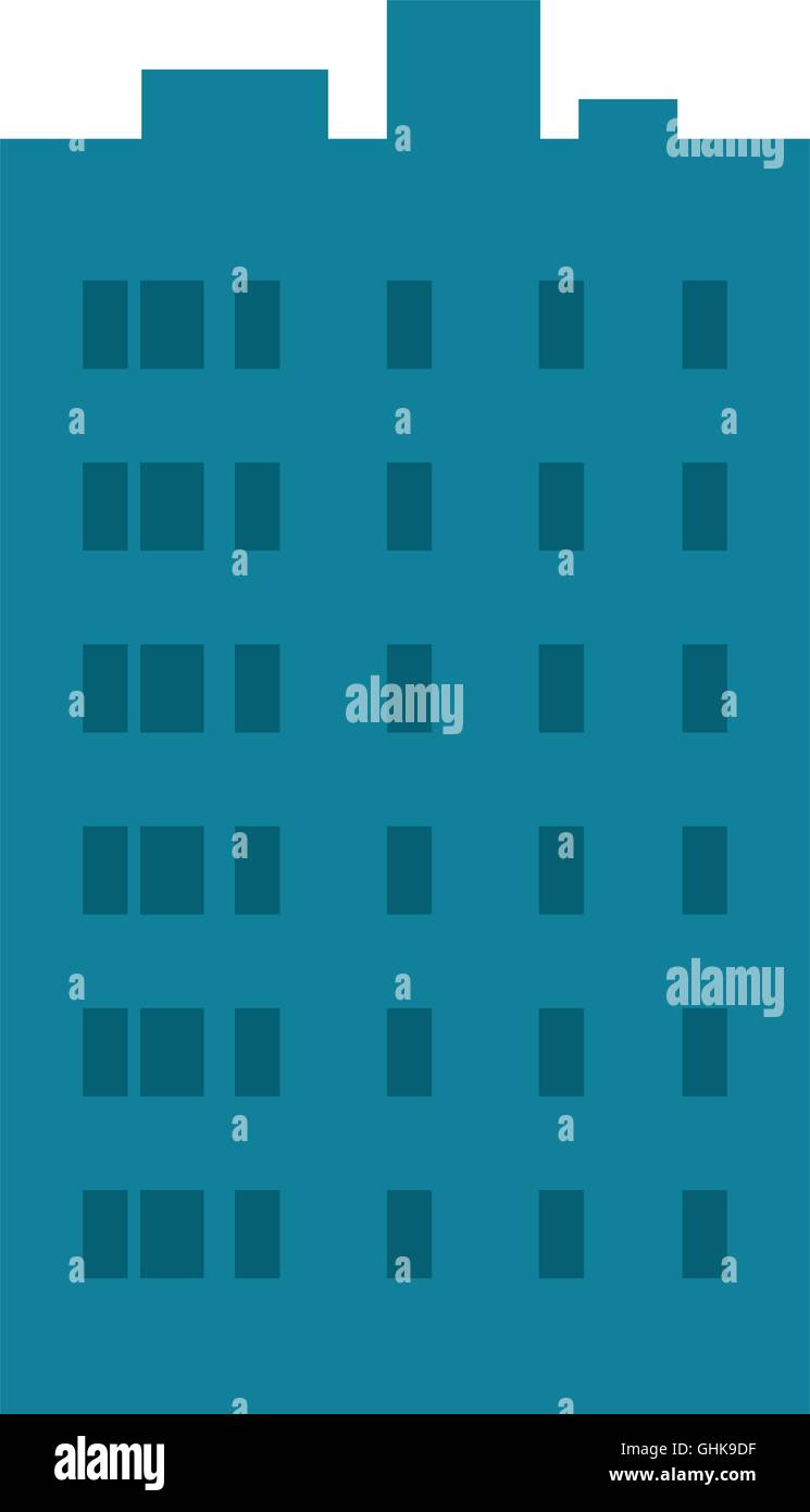 single tall building icon Stock Vector Image & Art - Alamy