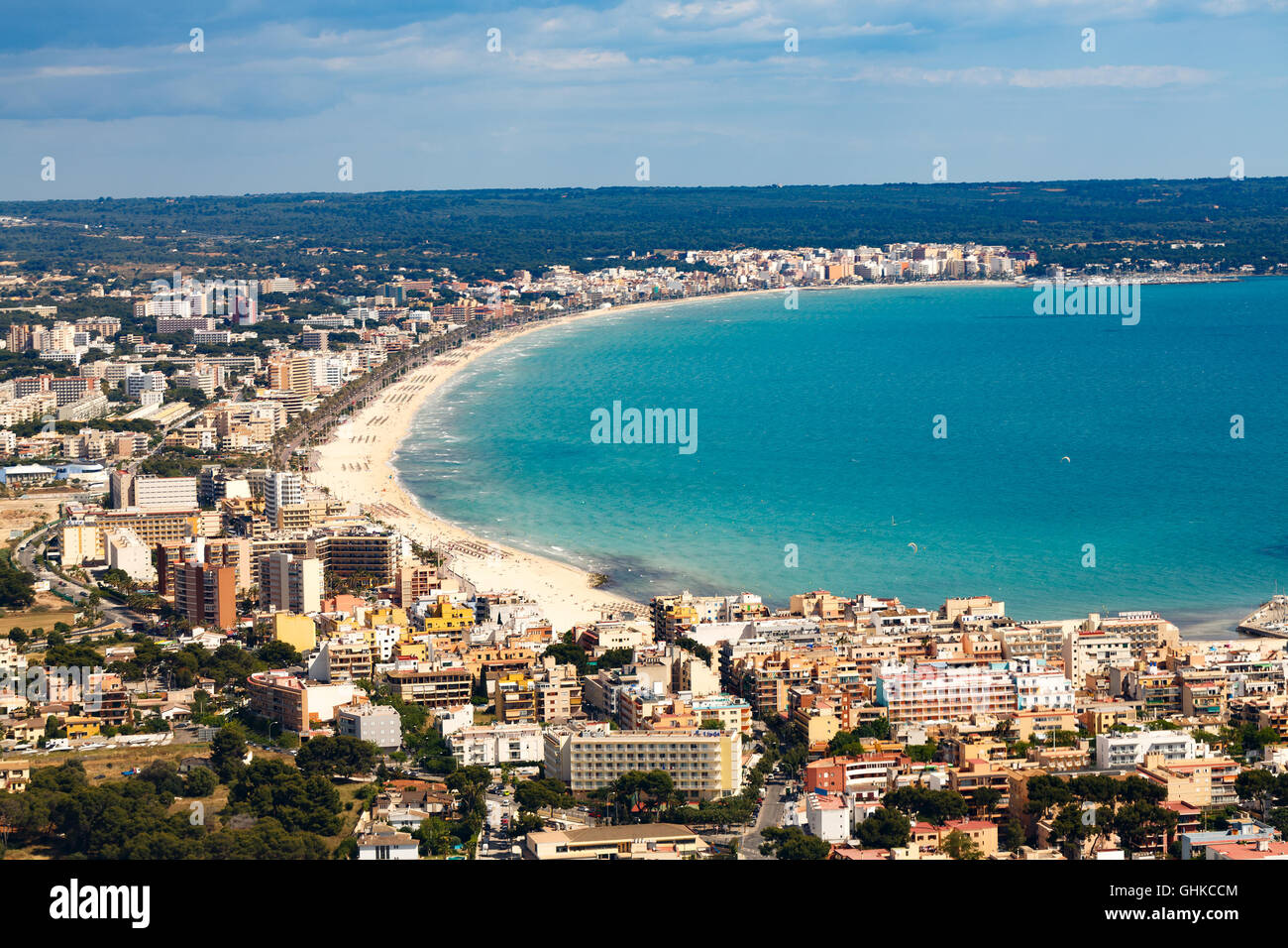 Aerial sea mallorca hi-res stock photography and images - Alamy
